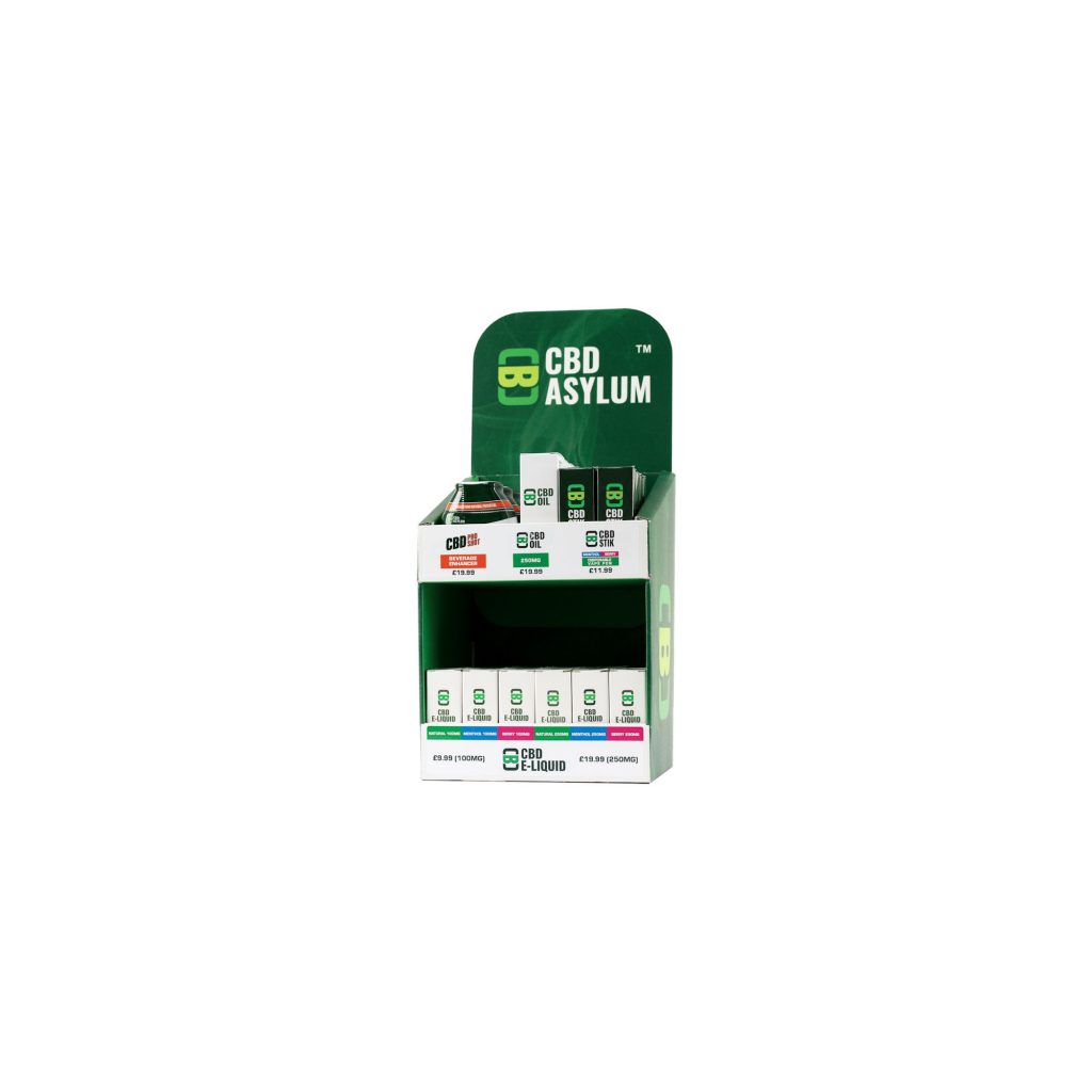 CBD brand launch display unit for convenience and forecourt retailers ...