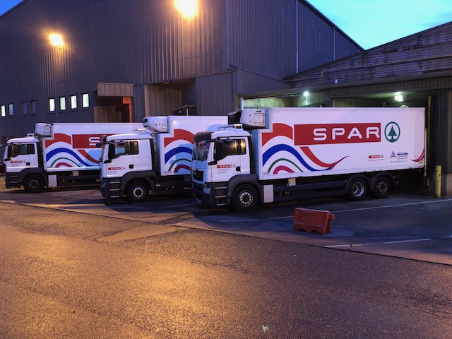 Spar Scotland unveils new truck livery | Talking Retail
