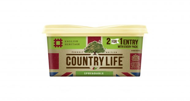 Country Life partners with English Heritage and Cadw for on-pack campaign