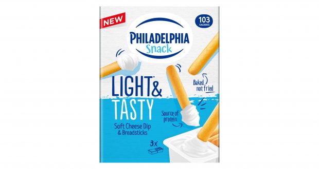 Philadelphia unveils light snacking range