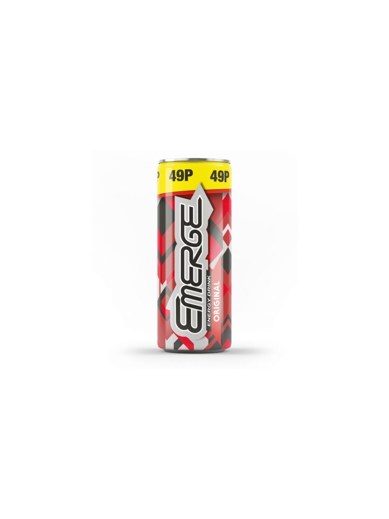 Emerge unveils new price-marked packs for energy drinks | Talking Retail