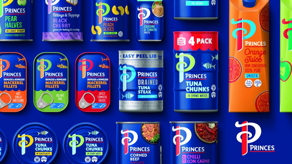 Princes unveils £5m rebrand across entire portfolio | Talking Retail