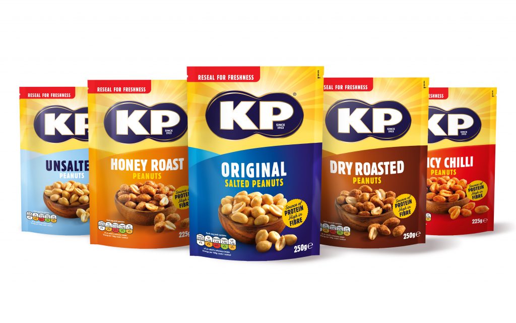 KP Snacks unveils refreshed KP Nuts packaging | Talking Retail