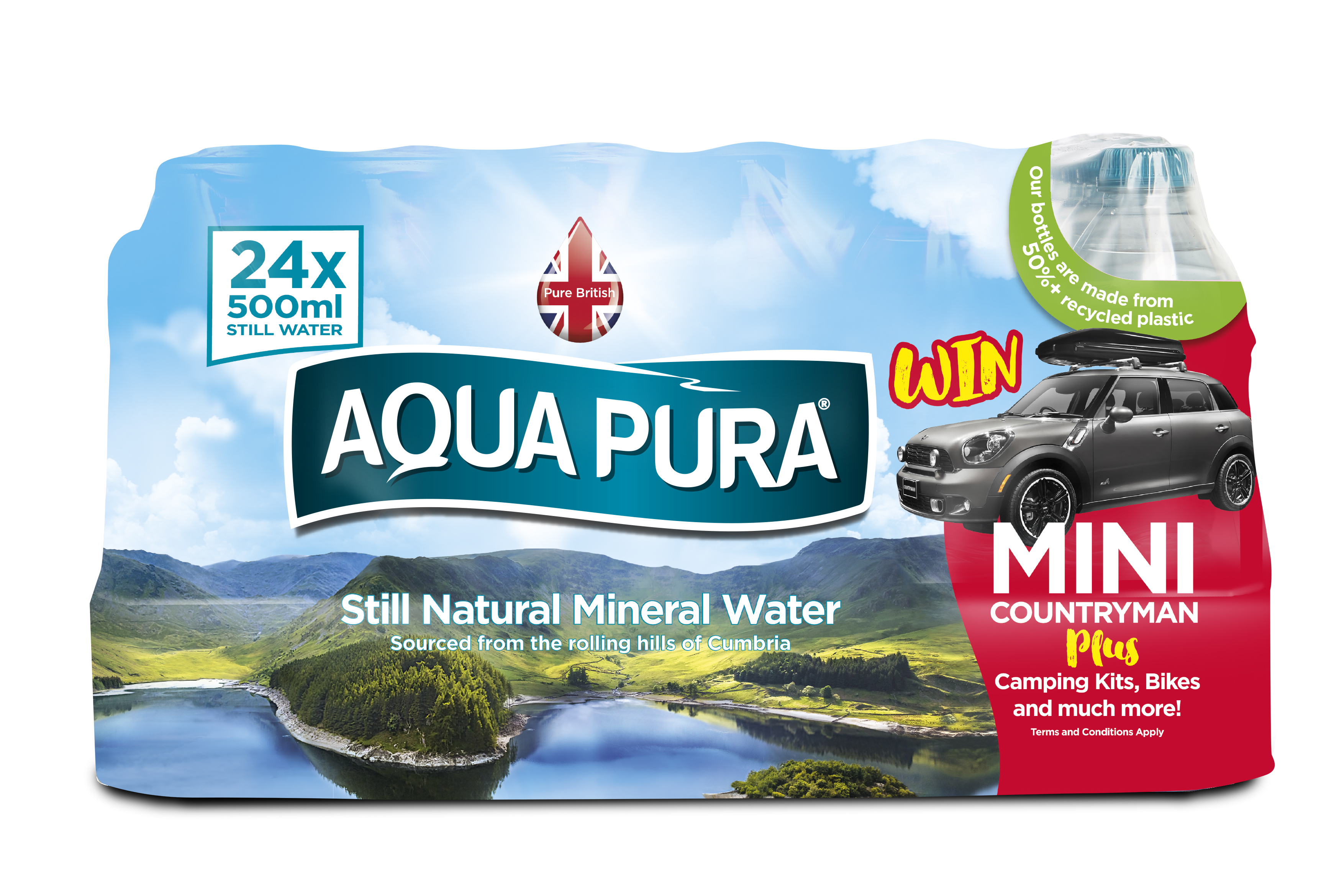 Aqua Pura invests £50,000 in on-pack promotion | Talking Retail
