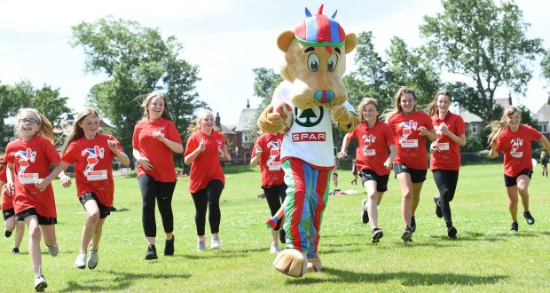 James Hall promotes active lifestyles to 2,000 children | Talking Retail