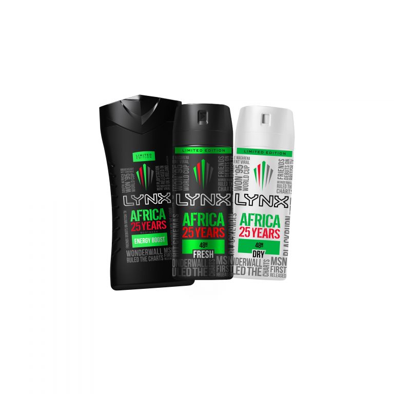 Lynx Africa celebrates 25th anniversary with limited edition range ...
