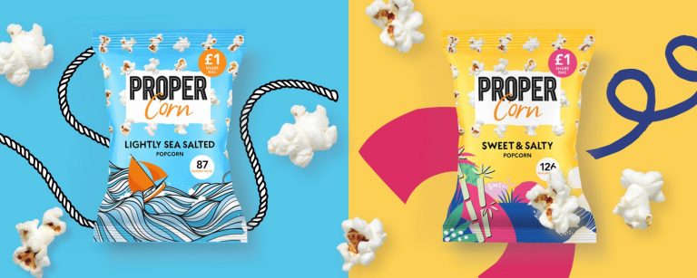 Propercorn adds price-marked packs to popcorn range | Talking Retail