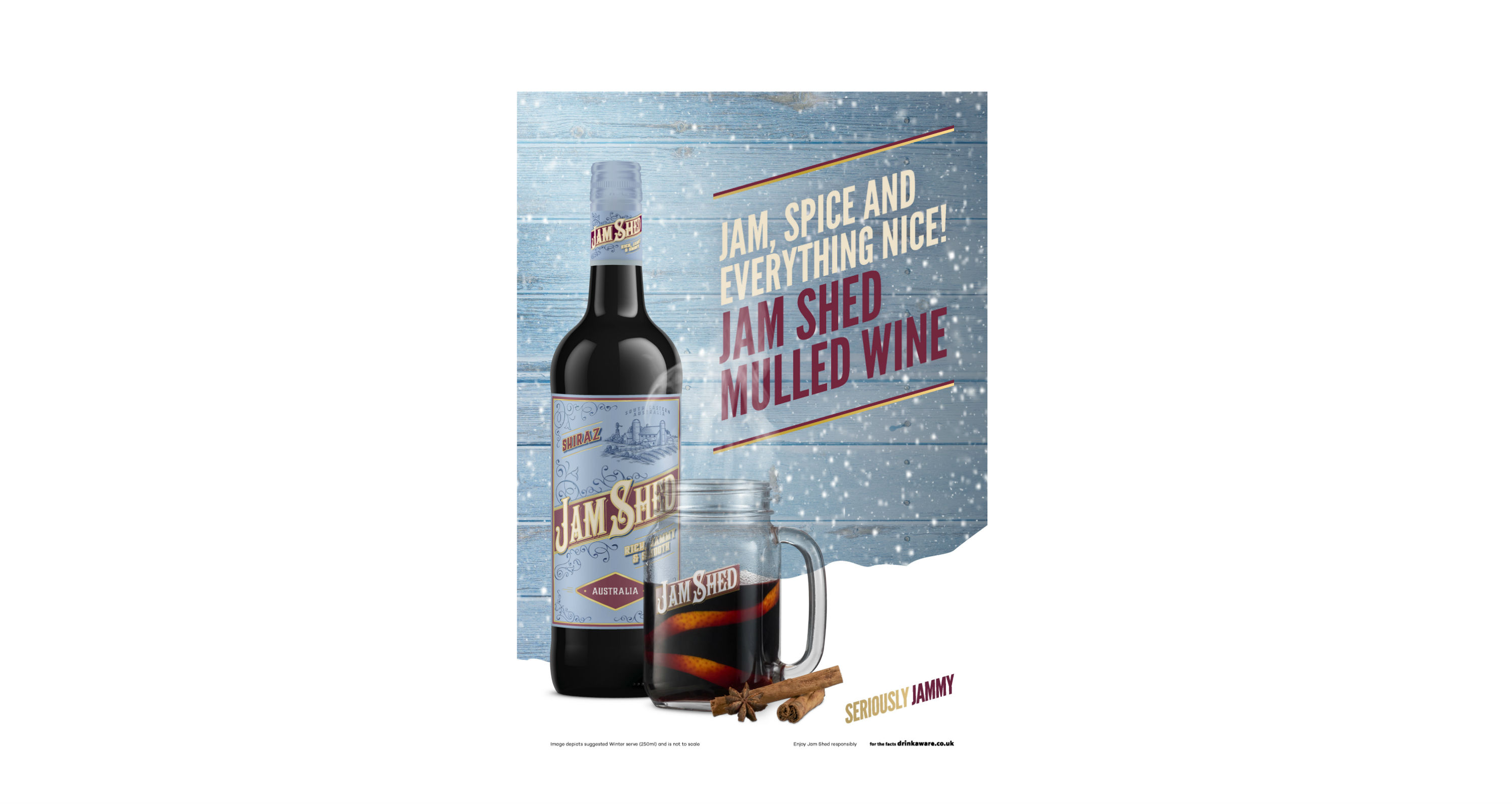 Jam Shed gears up for Christmas with mulled wine recipe tags | Talking ...