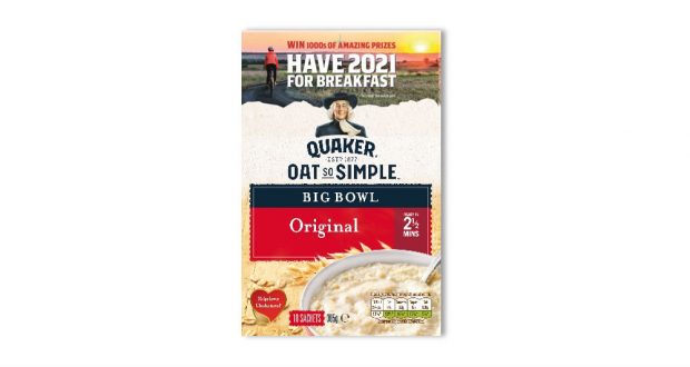 Quaker inspires shoppers with on-pack promotion | Talking Retail