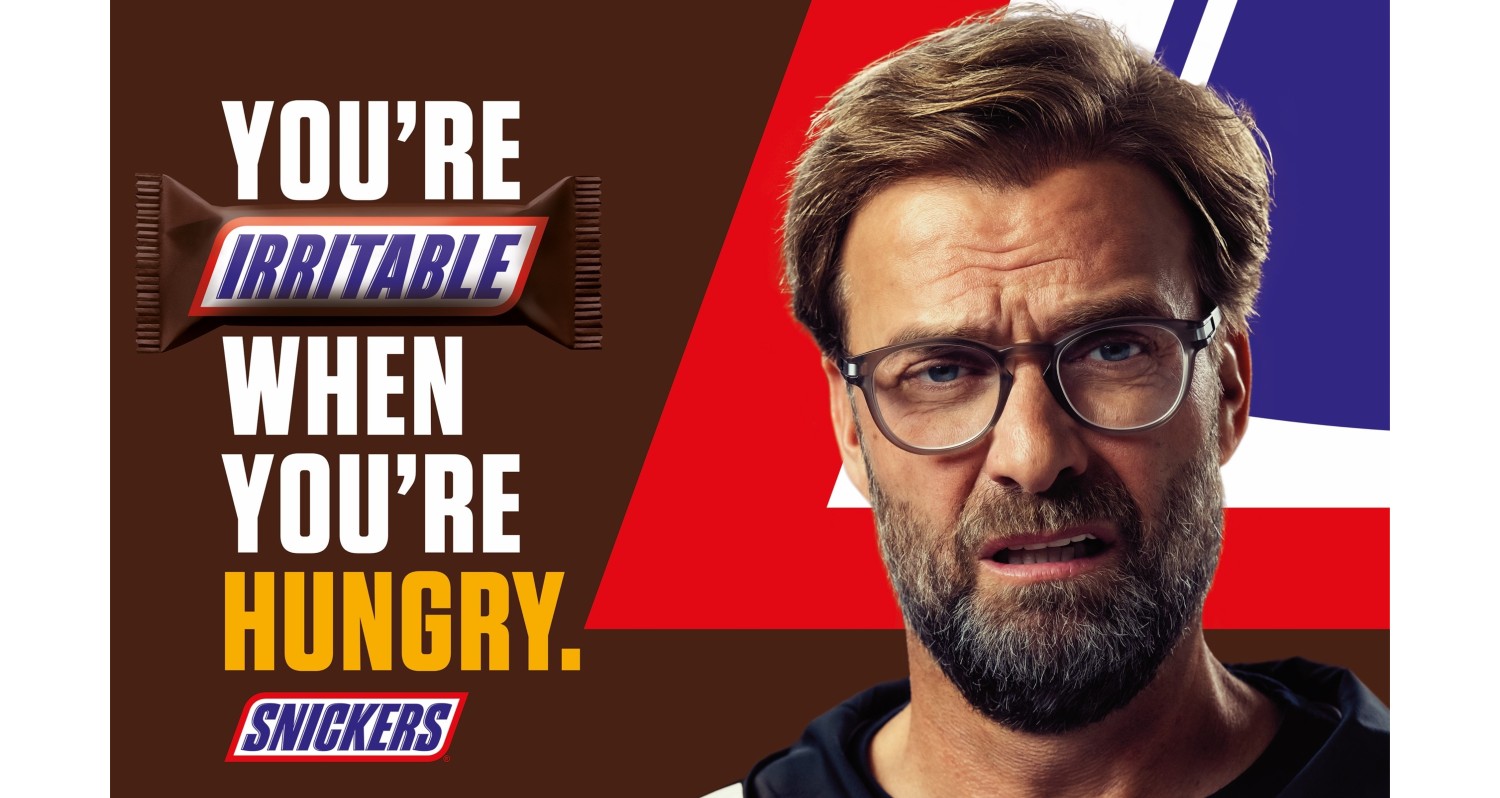 Jürgen Klopp supports latest Snickers campaign | Talking Retail