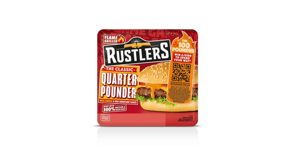 Rustlers supports top-selling product with on-pack promotion | Talking ...