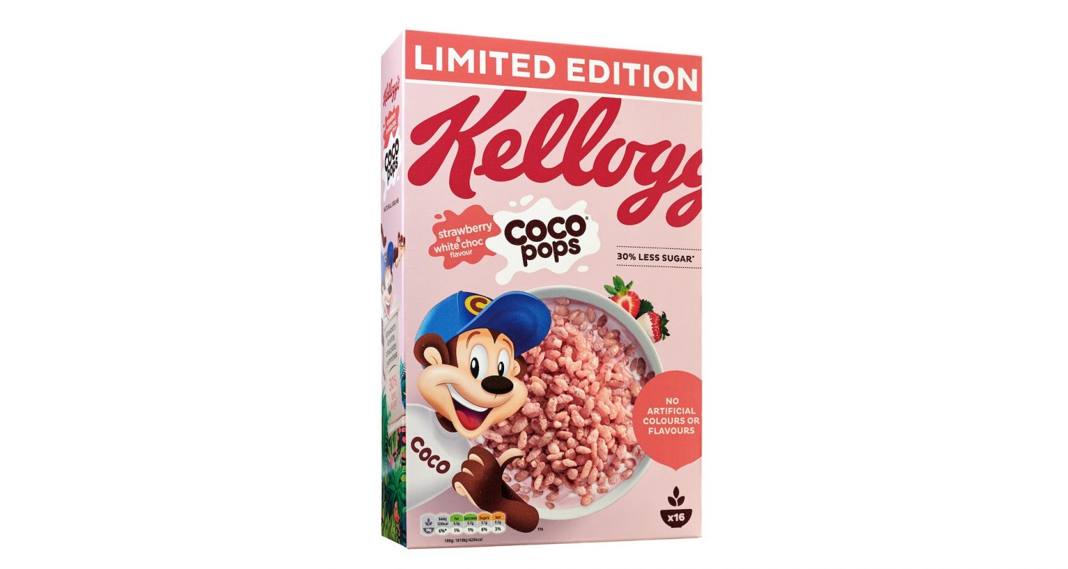 Kellogg’s launches limited edition Strawberry & White Choc Coco Pops ...