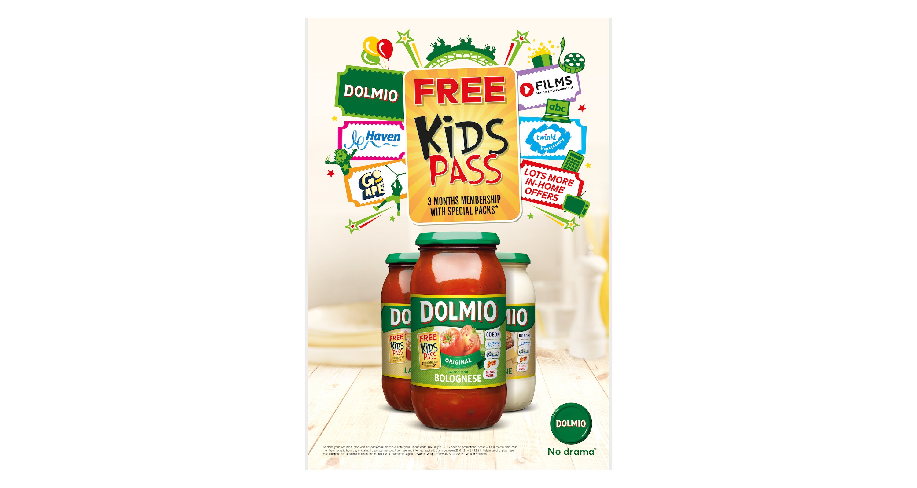 Dolmio launches first ever on-pack promotion | Talking Retail