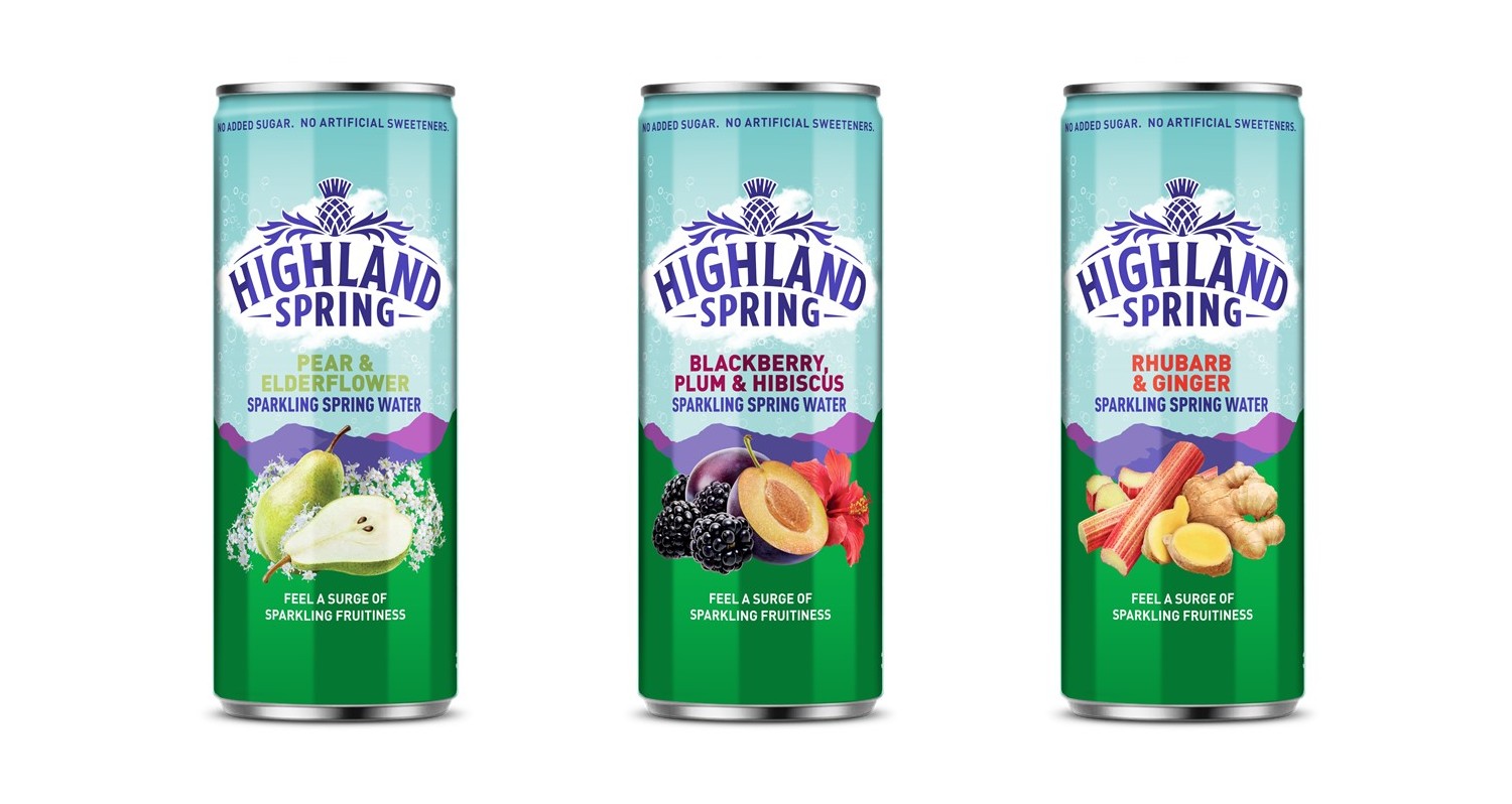 Highland Spring taps into consumer trends with sparkling flavoured drinks | Talking Retail