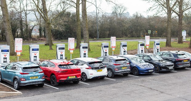 UK’s largest public rapid electric vehicle charge hub opens | Talking Retail