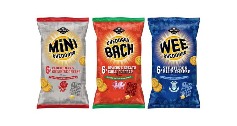 Jacob’s Mini Cheddars celebrates Britain with limited edition flavours ...
