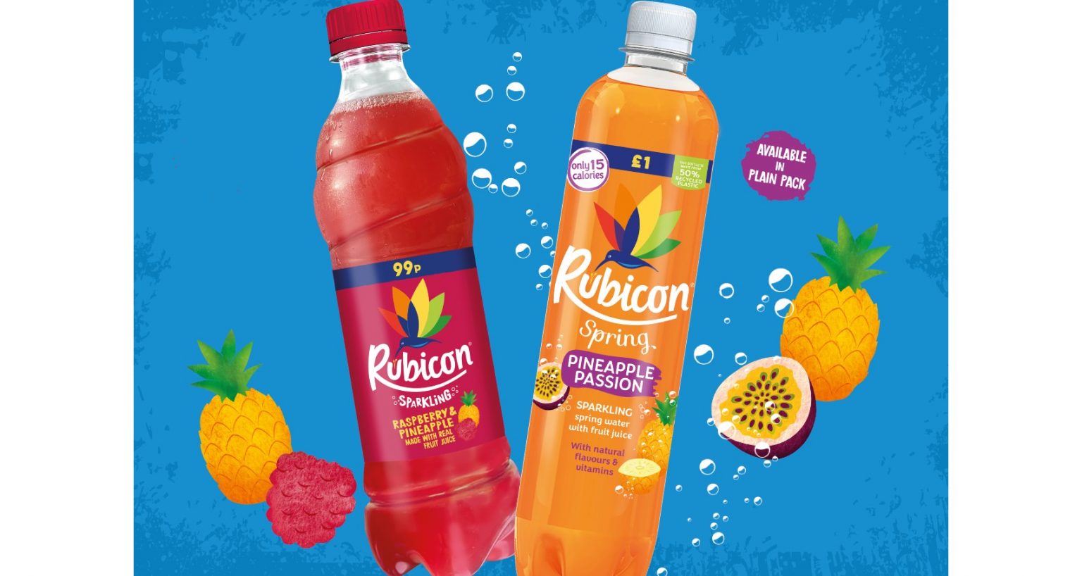Rubicon unveils new sparkling drinks | Talking Retail