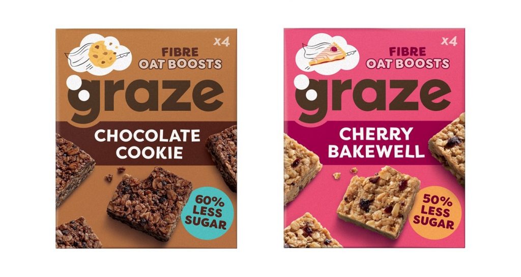 Graze expands Oat Boosts range ocery