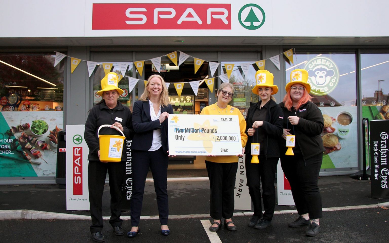 Spar passes £2m mark in raising money for Marie Curie | Talking Retail