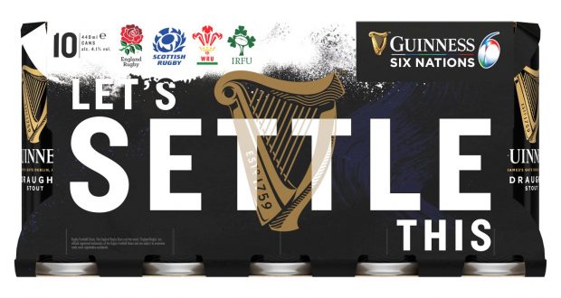 Guinness celebrates Six Nations rugby with limited edition packs