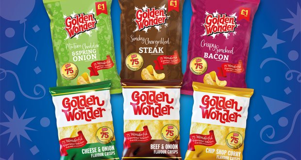 Golden Wonder brings back heritage packaging and offers experience day ...