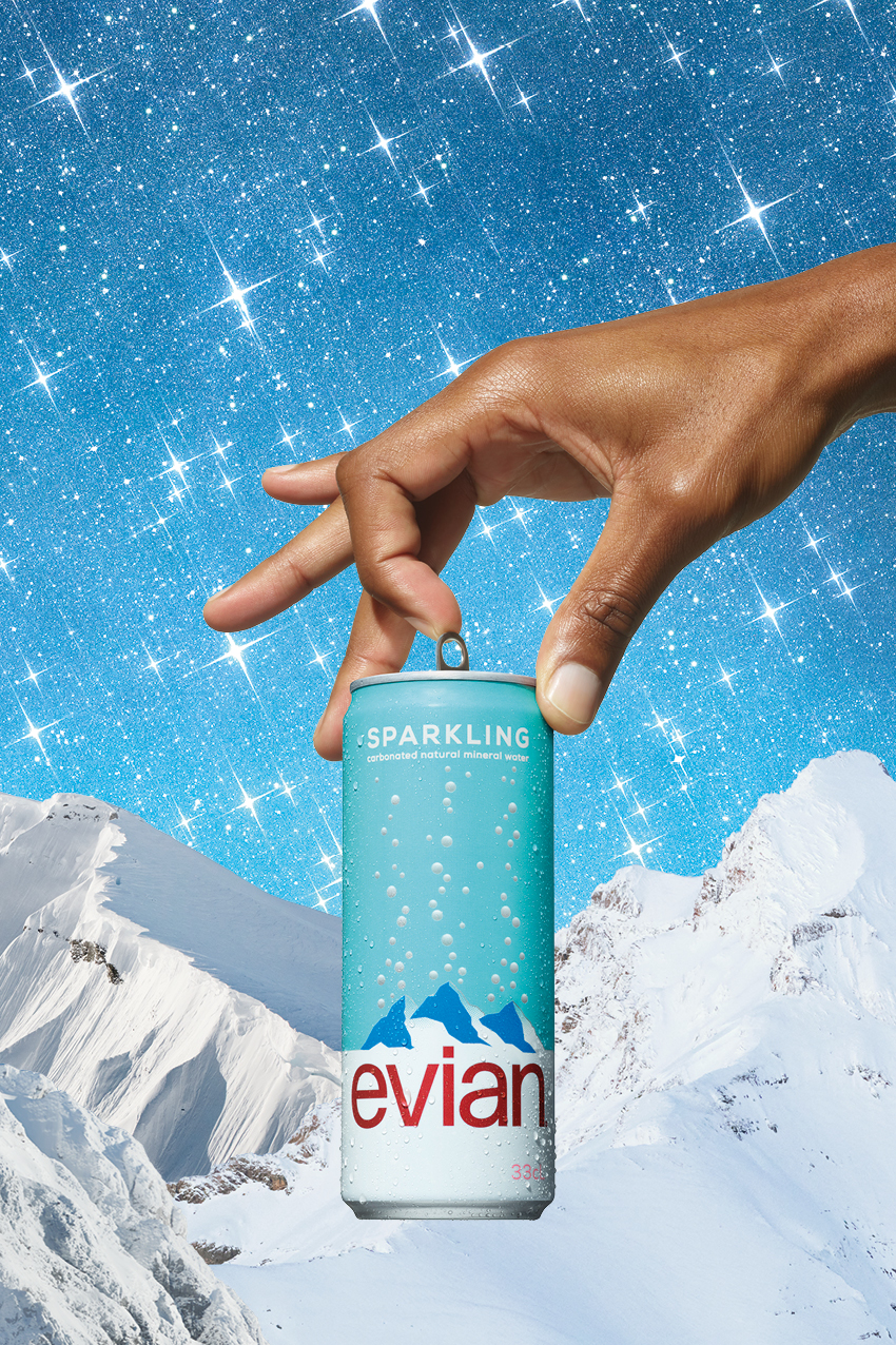 Evian Sparkling bubbles to top of category six-months after launch ...