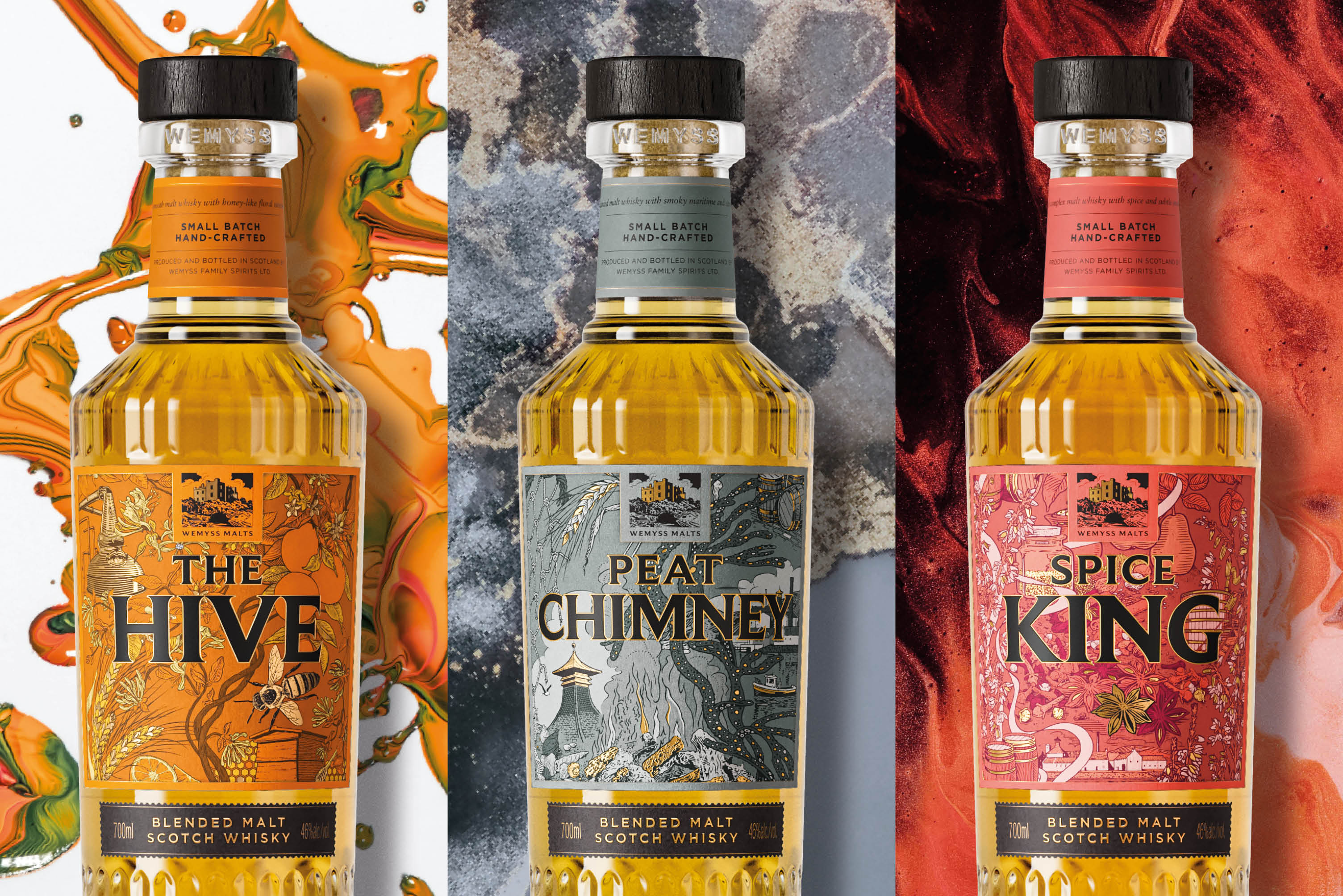 Wemyss Malts introduces new look for core range | Talking Retail