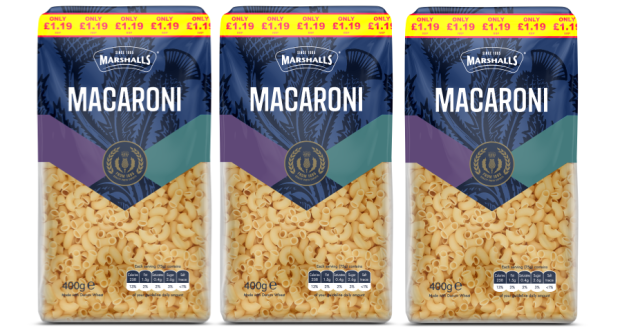 Marshalls introduces PMP for its Macaroni for convenience stores