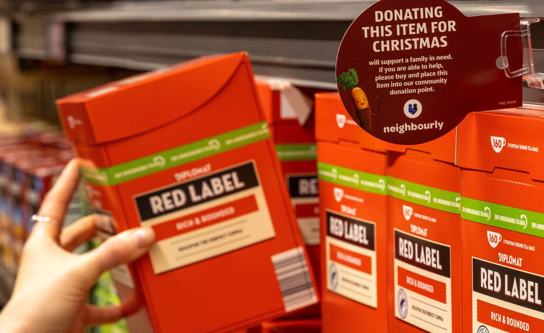 Aldi increases foodbank help for Christmas