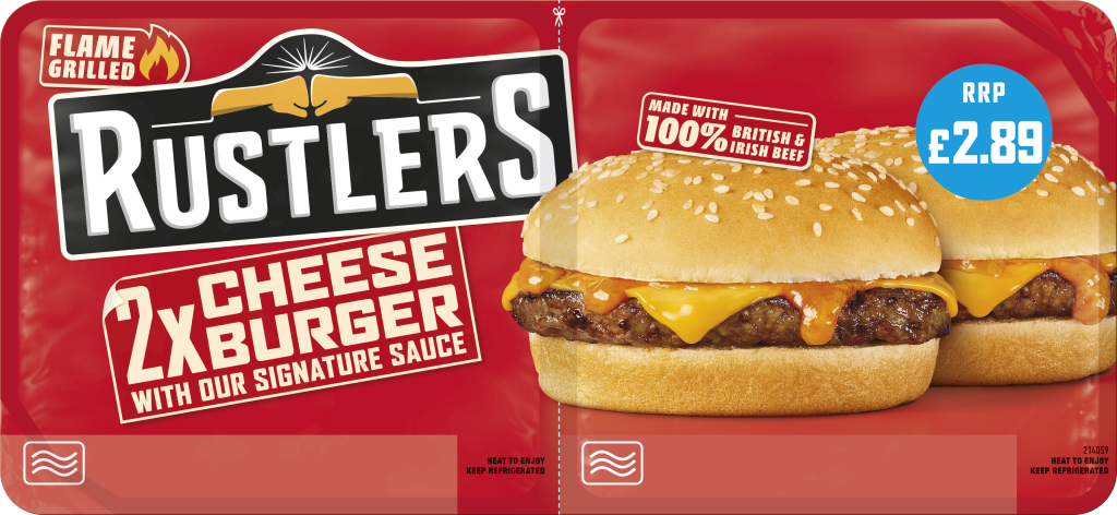 Rustlers Twin Pack Cheeseburger - Talking Retail