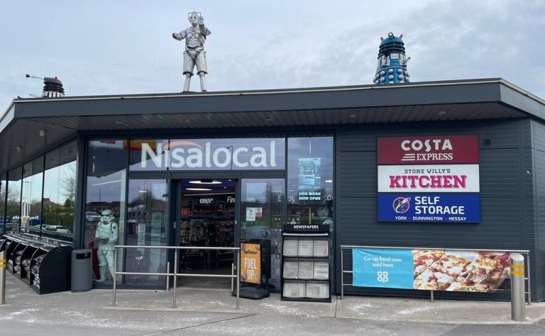 Doctor Who themed York store claims sales surge after switch to Nisa ...