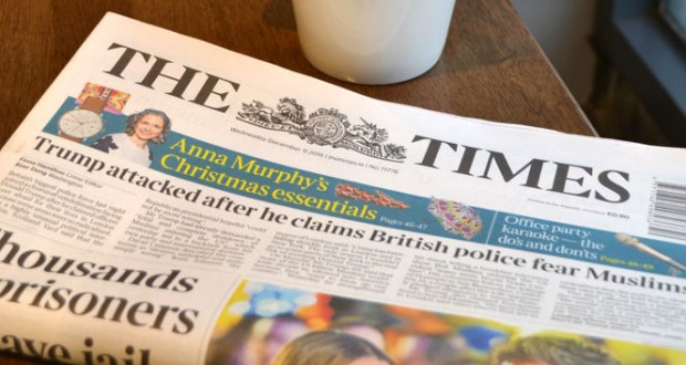 News UK raises weekend Times prices but defers profit margin increase ...