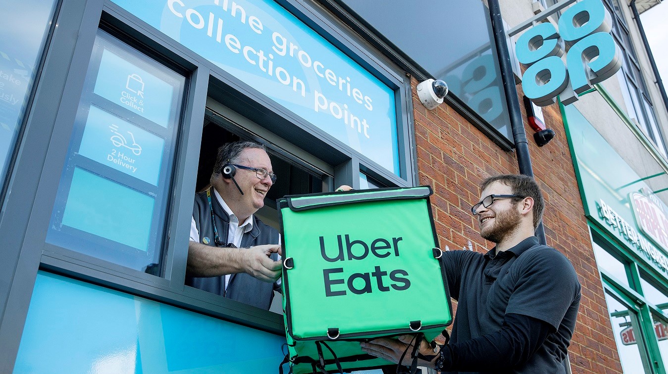 Co-op and Uber Eats announce partnership renewal, extending delivery collaboration | Talking Retail