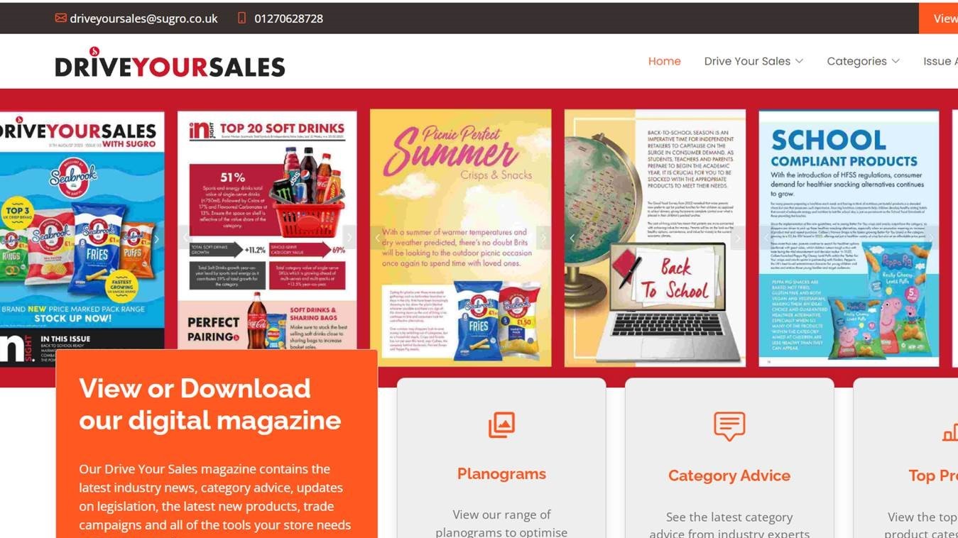 New retailer portal from Sugro | Talking Retail