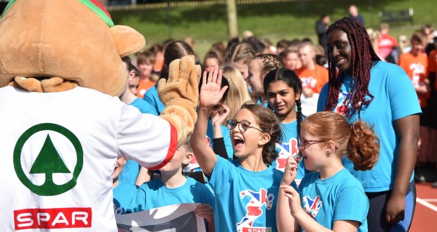 Children compete at Spar Lancashire School Games Finale | Talking Retail
