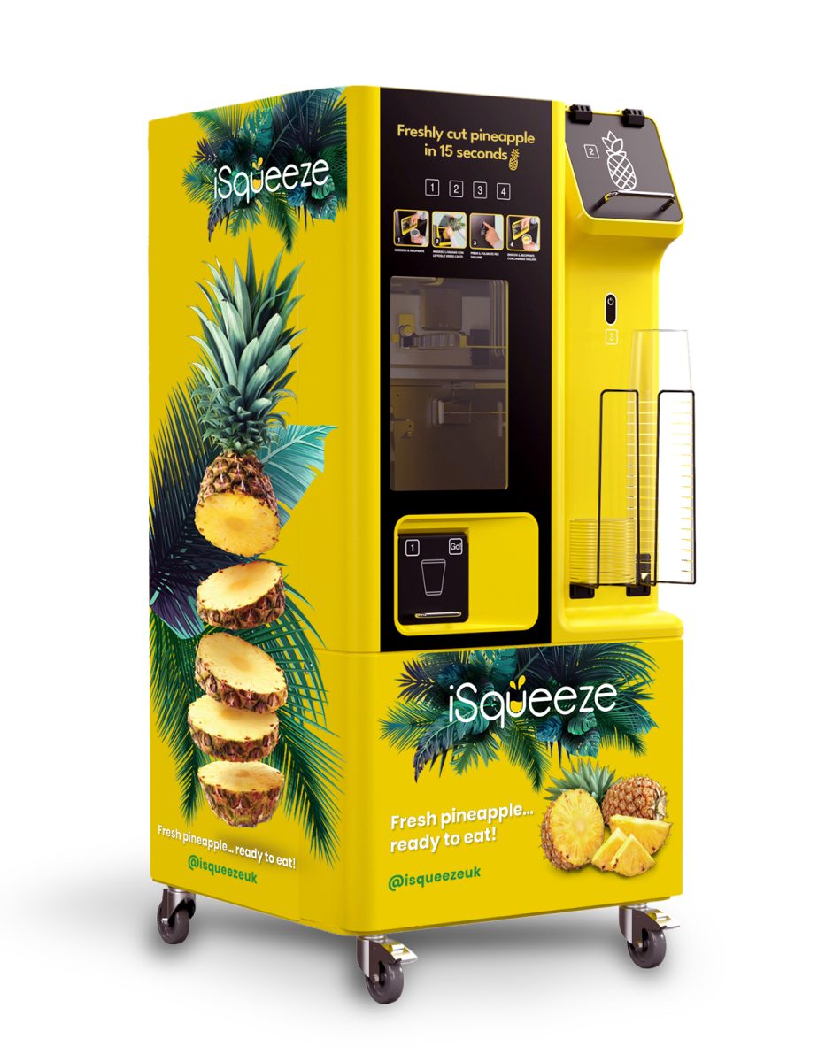 iSqueeze adds pineapple slicing machine to its portfolio of self ...