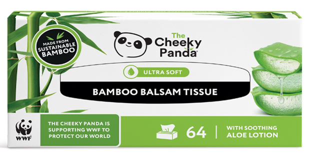 The Cheeky Panda introduces new Bamboo Balsam Tissues | Talking Retail