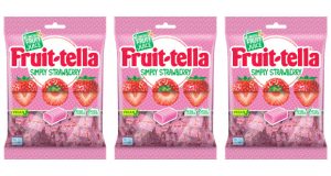 Fruit-tella Simply Strawberry available in sharing bag format | Talking ...