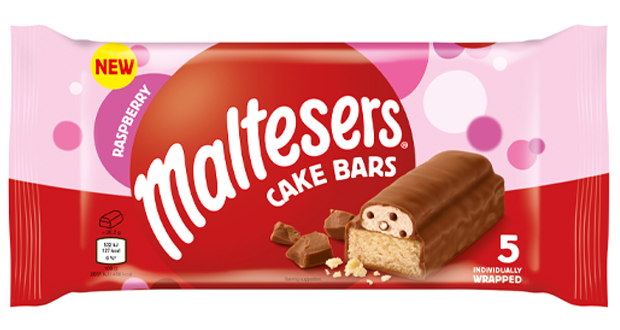 New Raspberry Maltesers Cake Bars | Talking Retail