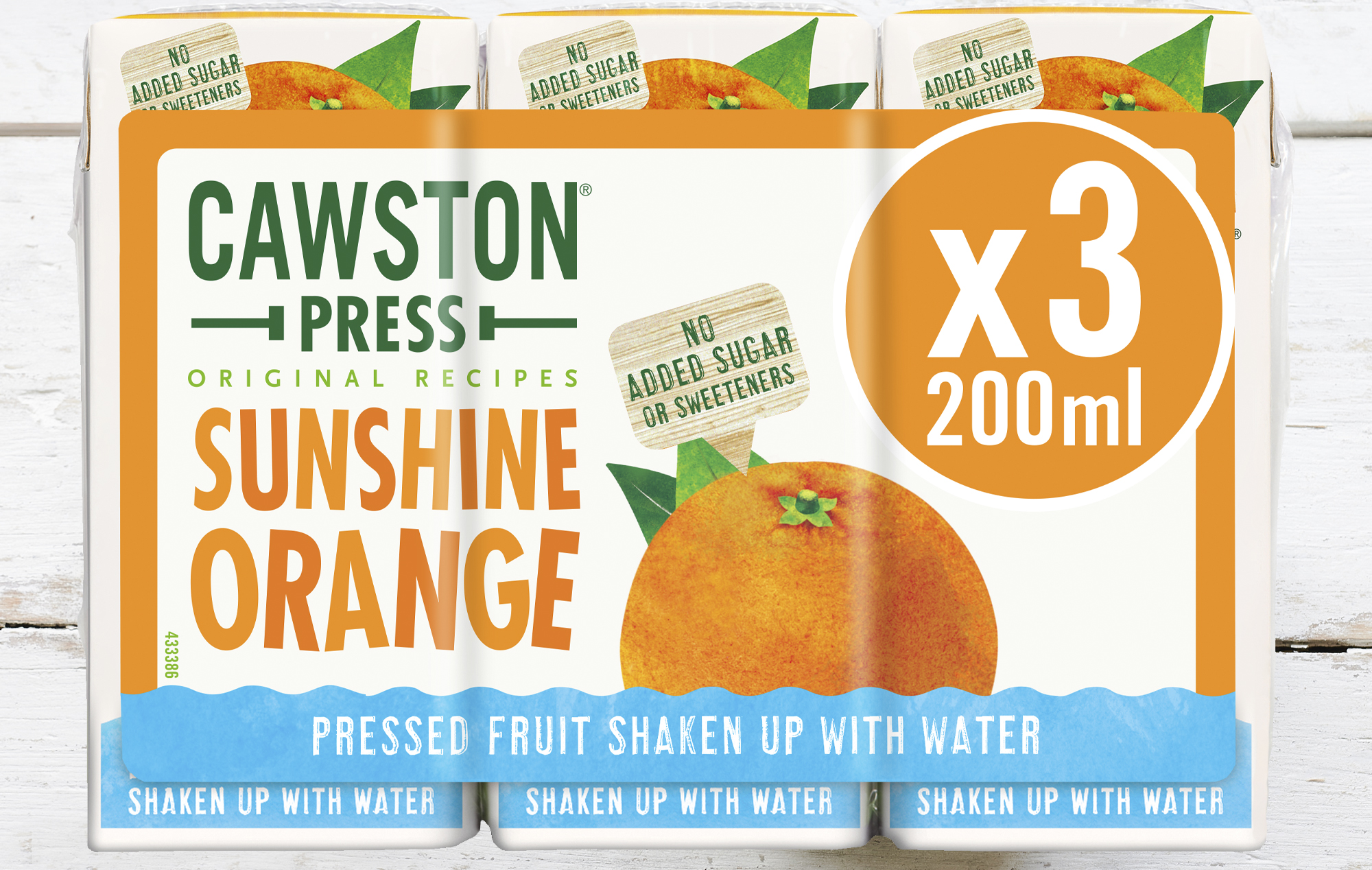 Cawston Press launches Sunshine Orange Fruit water | Talking Retail