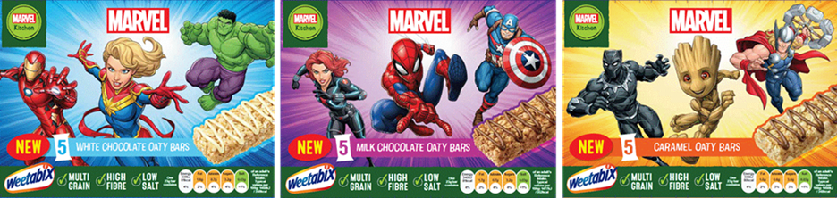 Weetabix introduces Marvel-inspired, HFSS compliant kids’ Oaty Bars ...