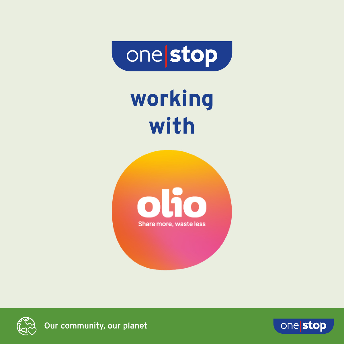 Olio and One Stop continue to tackle hunger and food waste | Talking Retail