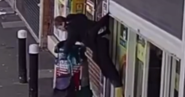 Woman lifted into the air by shop shutter goes viral | Talking Retail