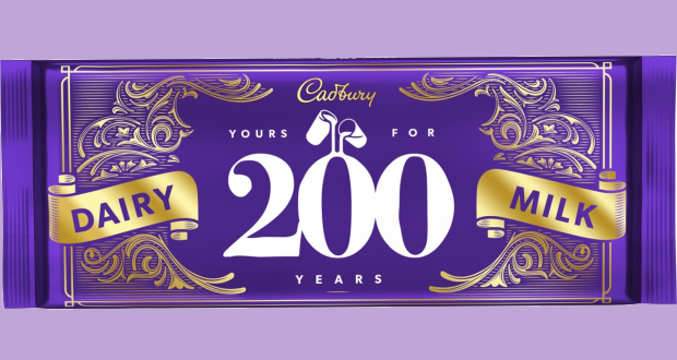 Cadbury launches 'Yours for 200 Years' limited edition packaging ... Cadbury launches 'Yours for 200 Years' limited edition packaging ...