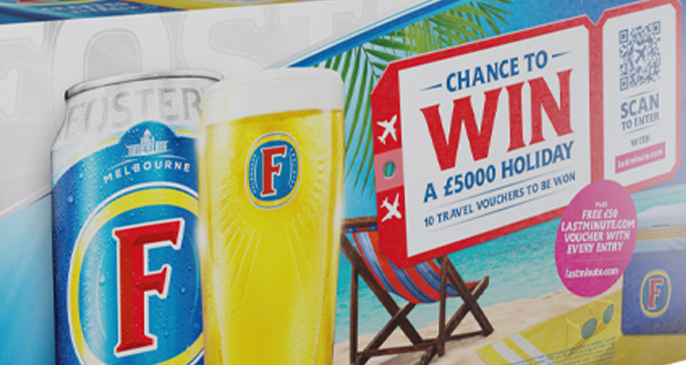 Foster's new on-pack promotion | Talking Retail