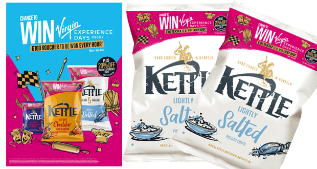 Kettle Chips launches Virgin Experiences on-pack promotion | Talking Retail