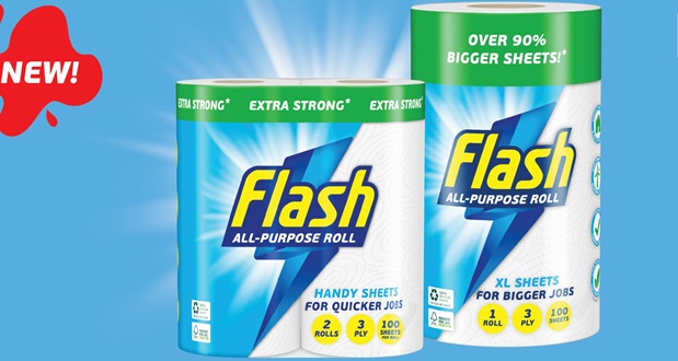 Flash Kitchen Roll hits the shelves | Talking Retail