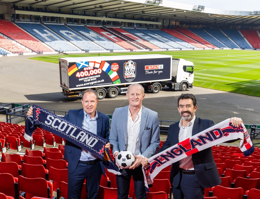 James Hall and CJ Lang unite to relaunch ‘Win With Every Goal’ for Spar ...