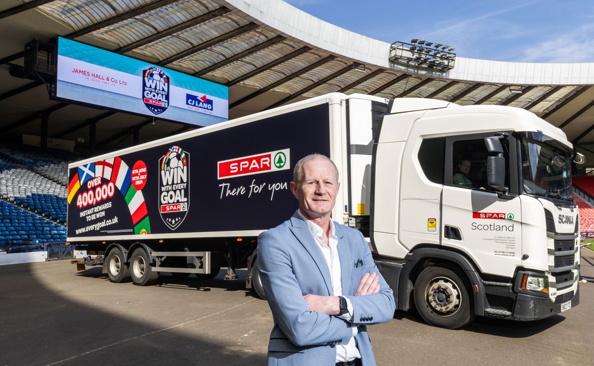 James Hall and CJ Lang unite to relaunch ‘Win With Every Goal’ for Spar ...