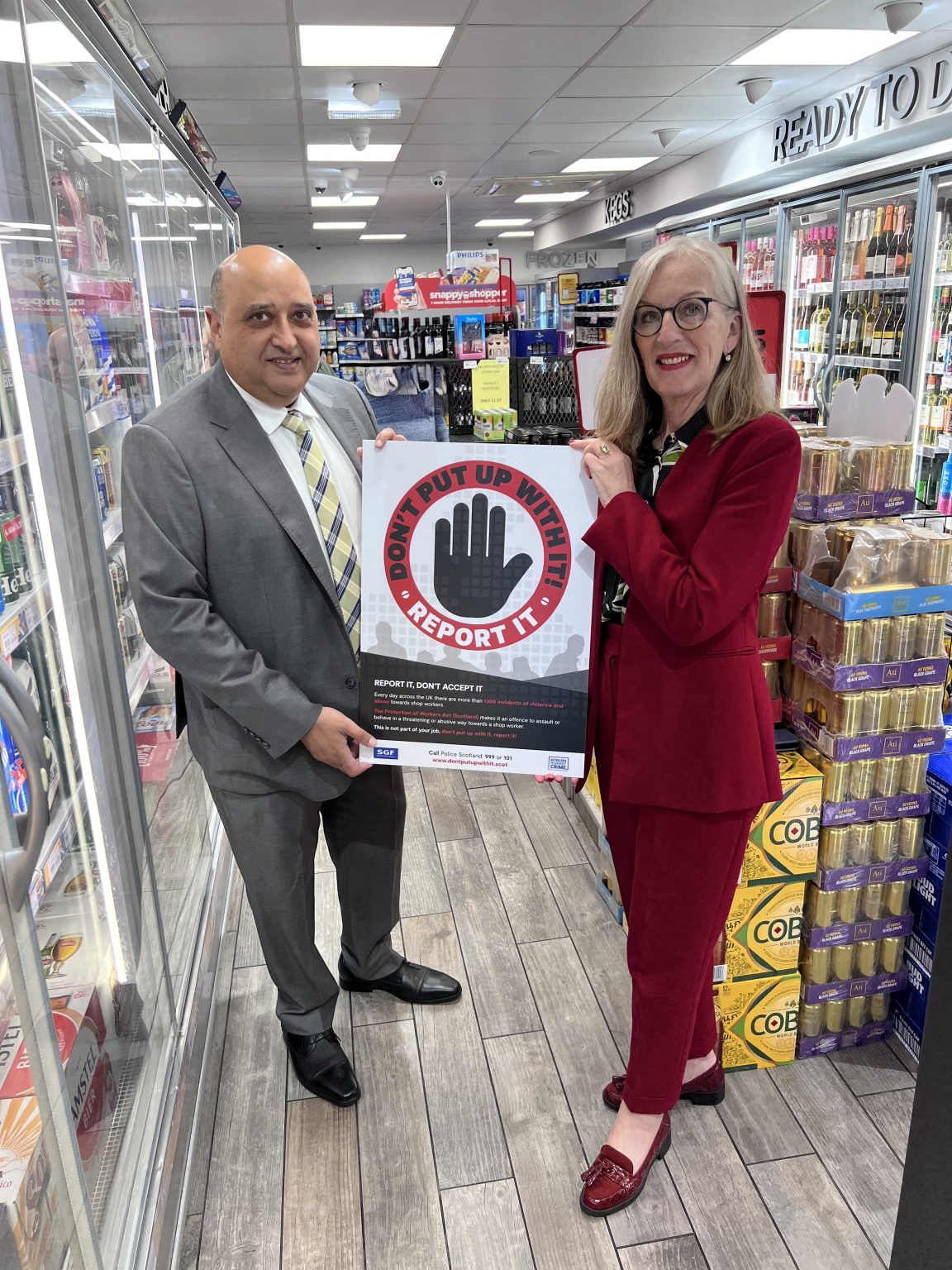 MSP welcomes relaunched campaign supporting retailers facing abuse and ...